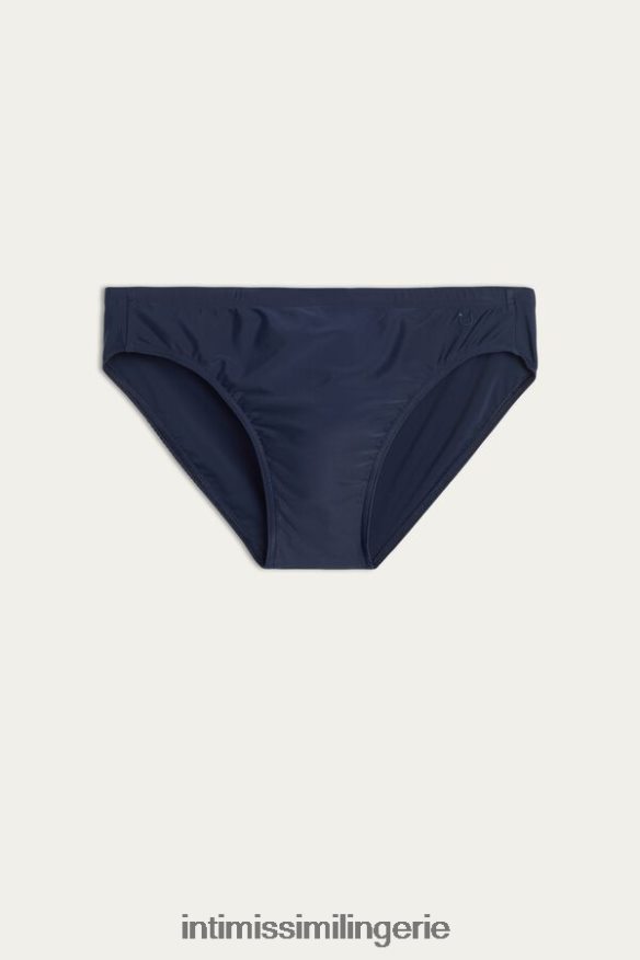 Intimissimi Men Plain Swim Briefs R8N6DJ451 Apparel 1467-Intense Blue ...